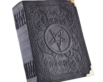 Leather Pentagram Covers - Etsy