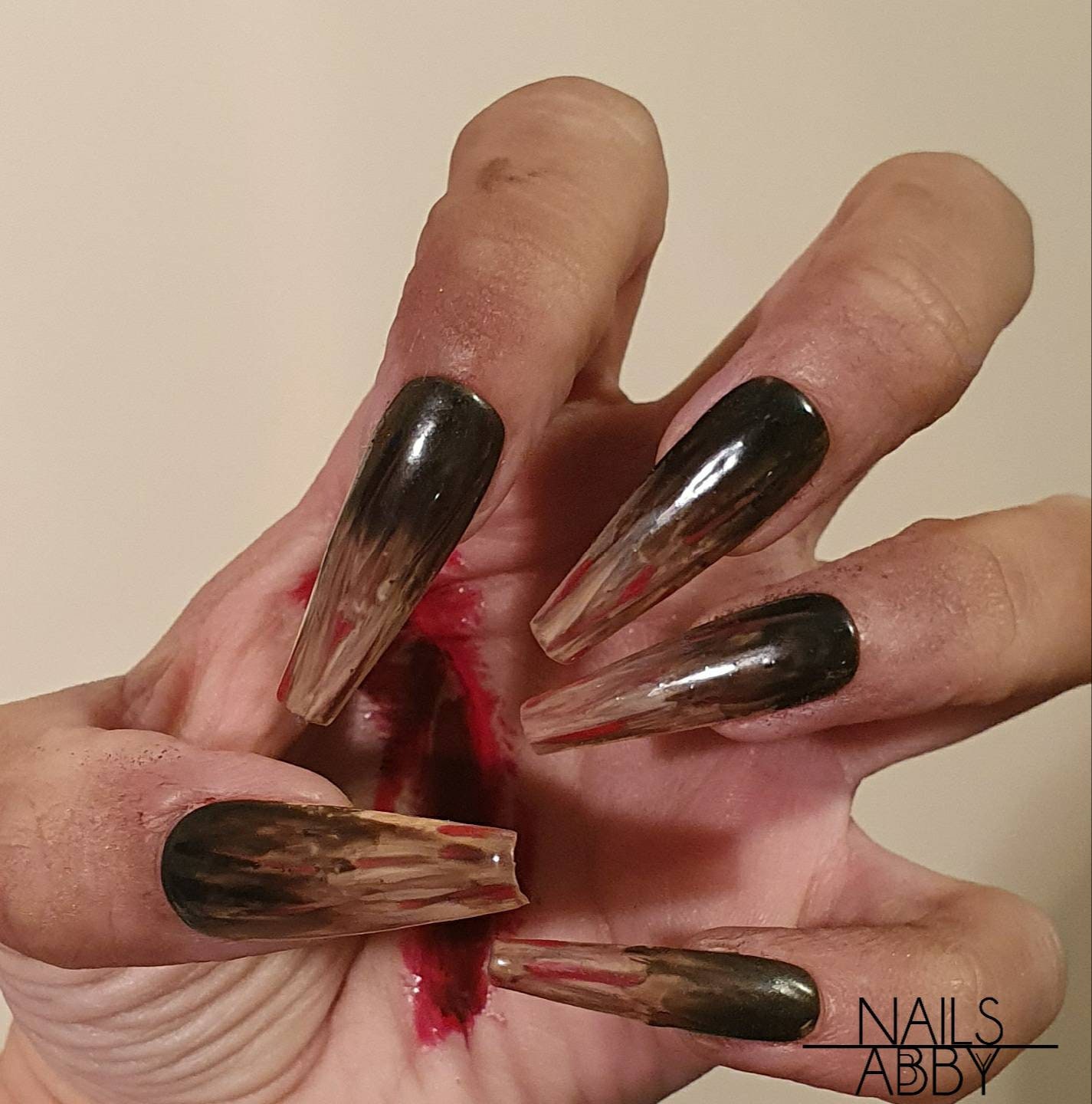 Werewolf Zombie Vampire Claws Press-on Nails - Etsy UK