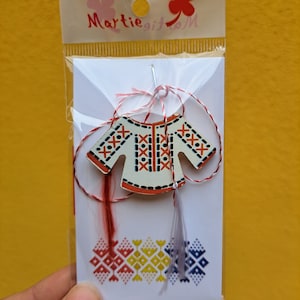 Martisor, Martisoare, Romanian Traditional Costume Wooden Martisor ...