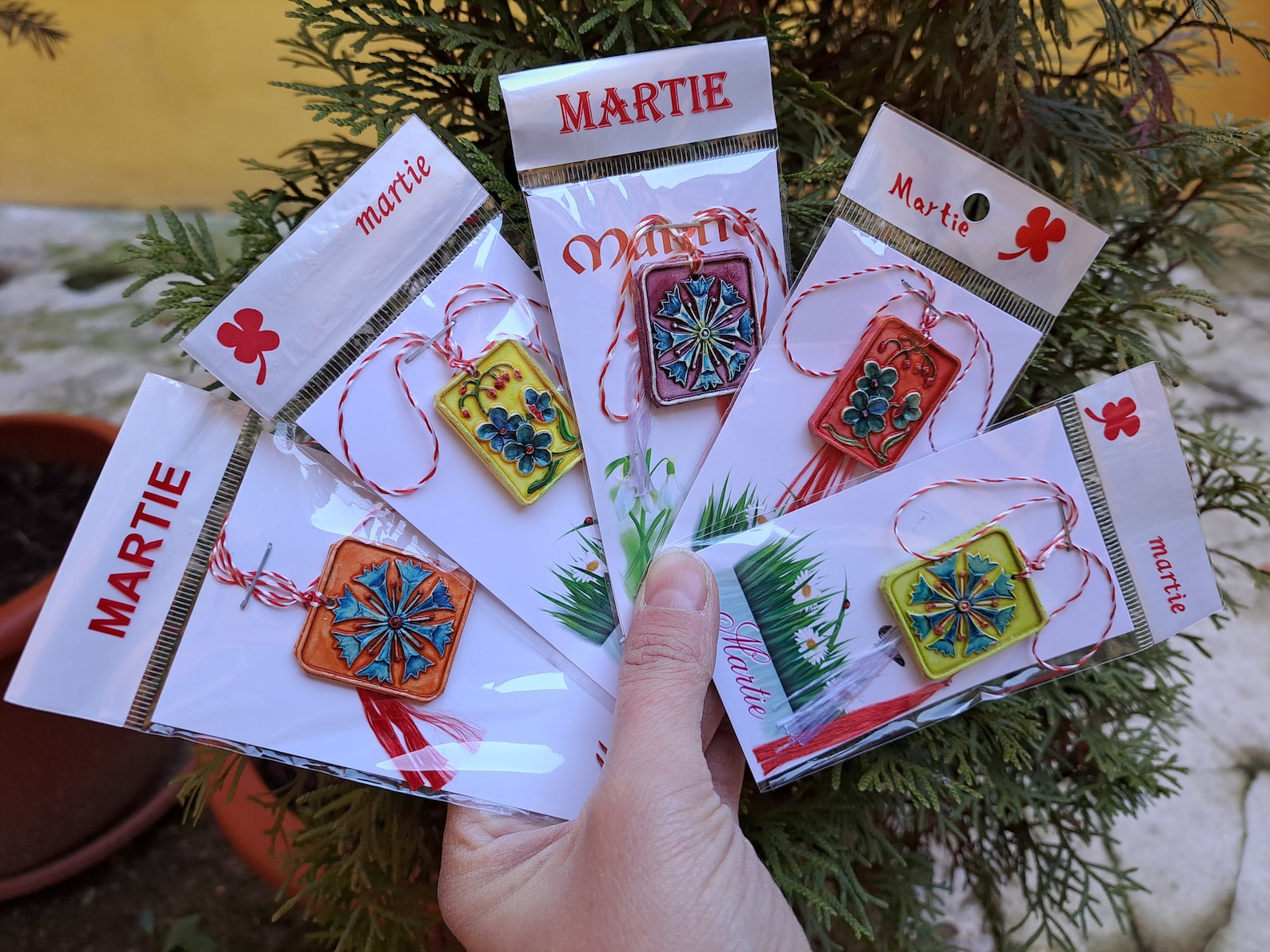 Martisor Martisoare Romanian Traditional Handmade Ceramic - Etsy