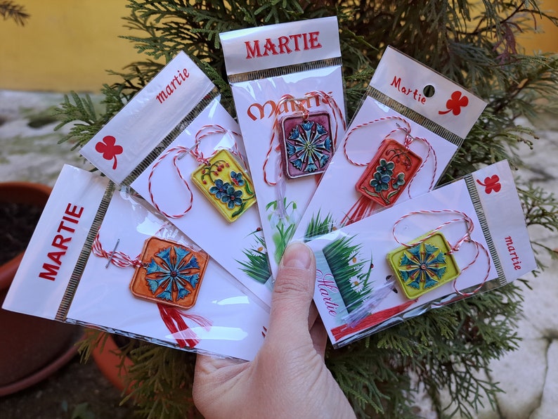 Martisor Martisoare Romanian Traditional Handmade Ceramic - Etsy