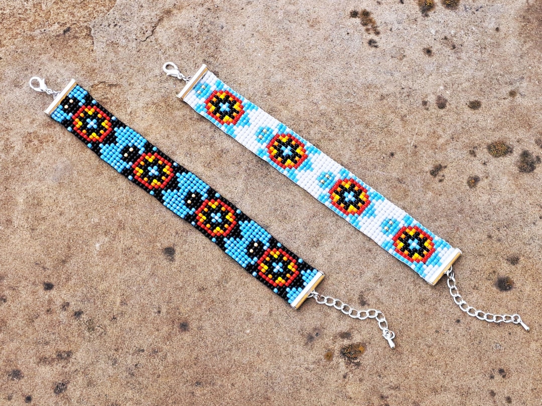 Turtle Bracelet, Native American Style Bracelet, Bead Loom Bracelet ...