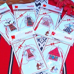Martisor, Martisoare, Romanian Traditional Costume Wooden Martisor ...