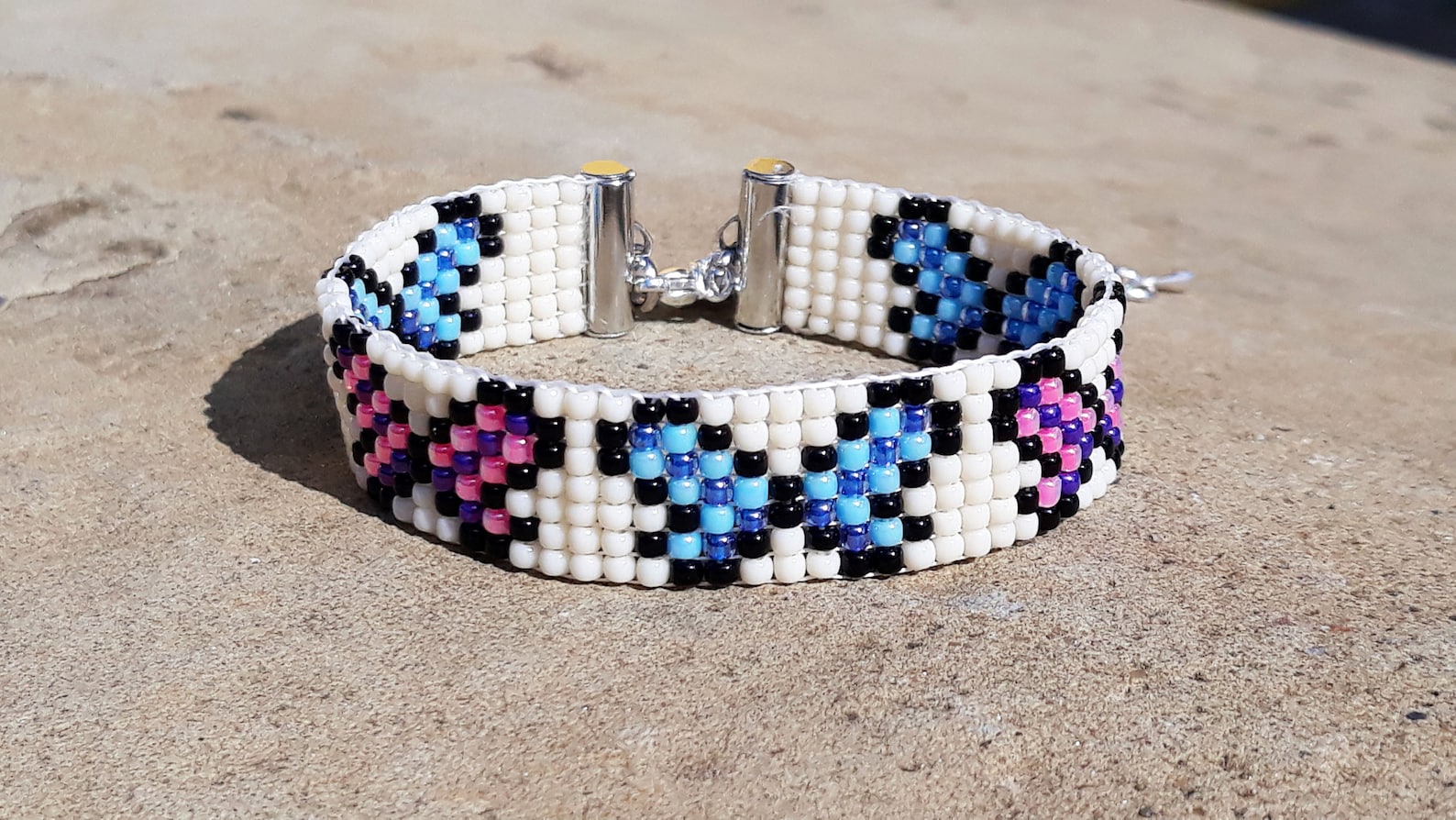 Beaded Loom Bracelet Butterfly Beaded Bracelet Seed Bead | Etsy