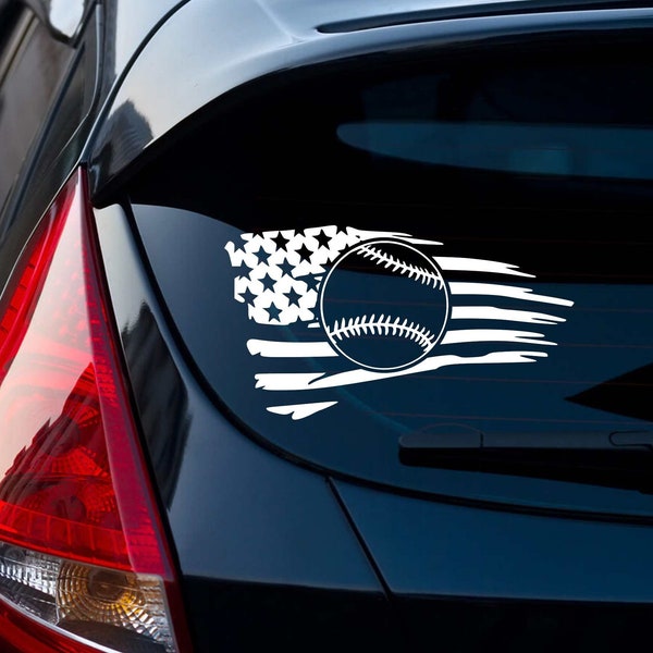 Baseball Decal - Etsy