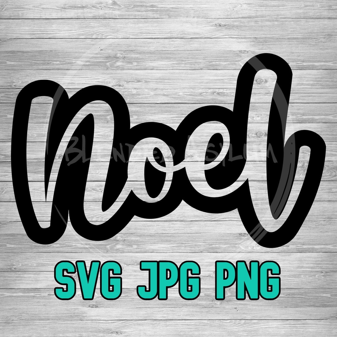 Noel 001 SVG PNG JPG | Holiday Clipart | Merry Christmas Digital ...