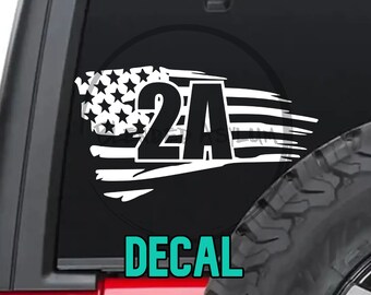 We the People 2A Decal Pro 2nd Amendment Truck Decal - Etsy