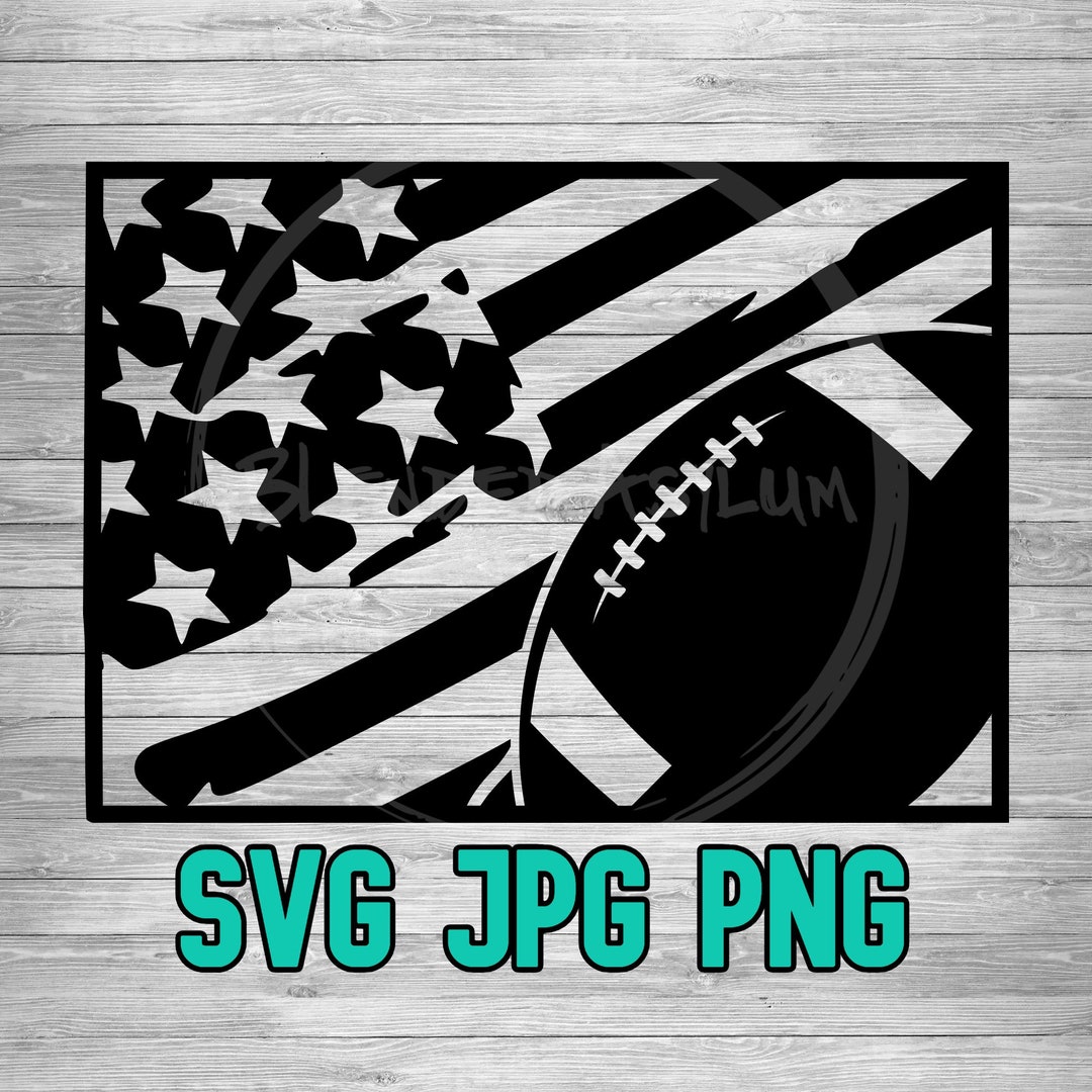 Colorado American Flag Football SVG PNG JPG Colorado Football Vector ...