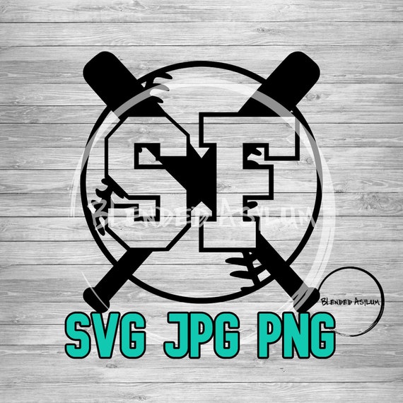 Baseball City SF SVG PNG Jpg Instant Digital Download - Etsy