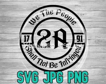 2a 1791 Svg - Etsy