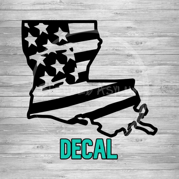 Louisiana Decal - Etsy