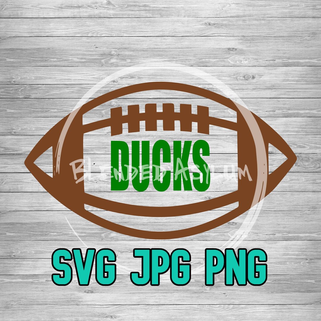 Ducks Football SVG PNG JPG | Football Ducks Vector File | Cricut File ...