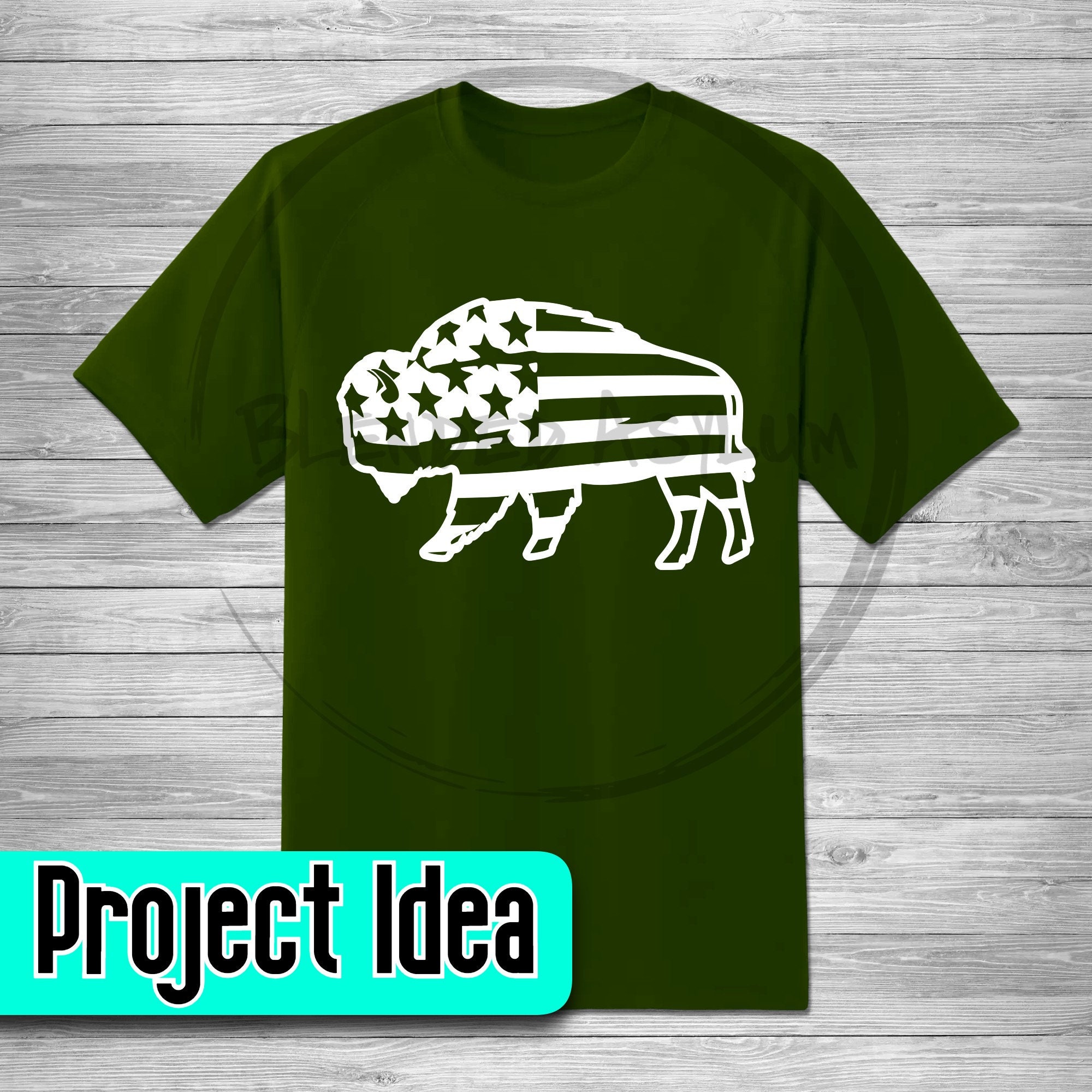 American Buffalo SVG JPG PNG | American Flag Bison| Bull Svg ...