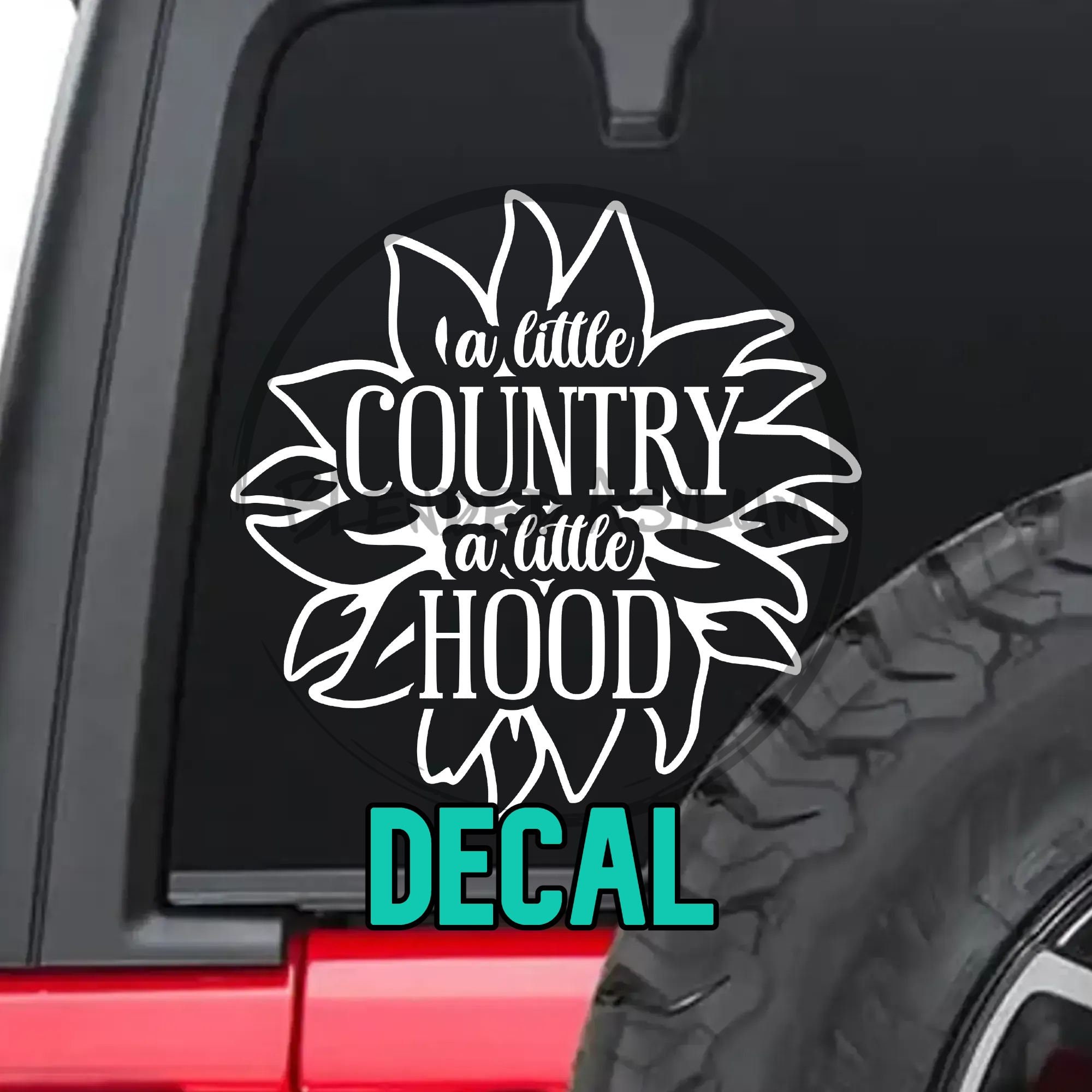 Country Girl Decals For Windshield