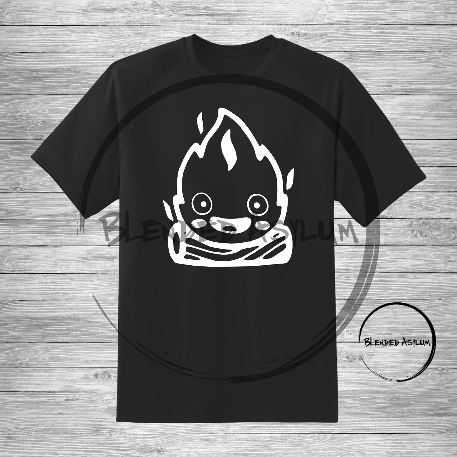 Calcifer SVG, JPG, PNG Cricut Cut File Silhouette Cut File Coloring ...
