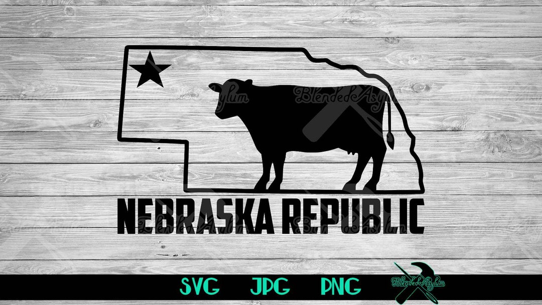 Nebraska Republic Vector Cut File SVG, JPG, PNG - Etsy