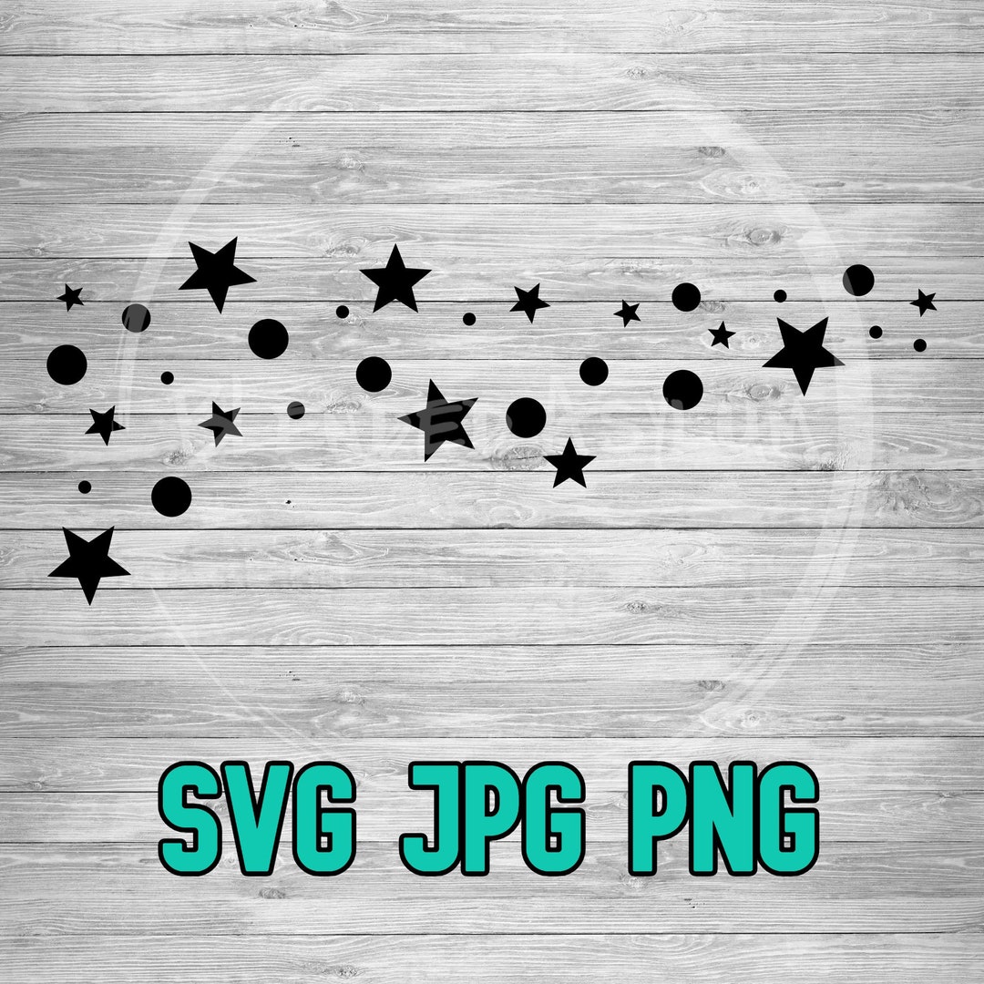 Fairy Dust 001 SVG PNG JPG | Pixie Dust Layered Vector Cut File ...