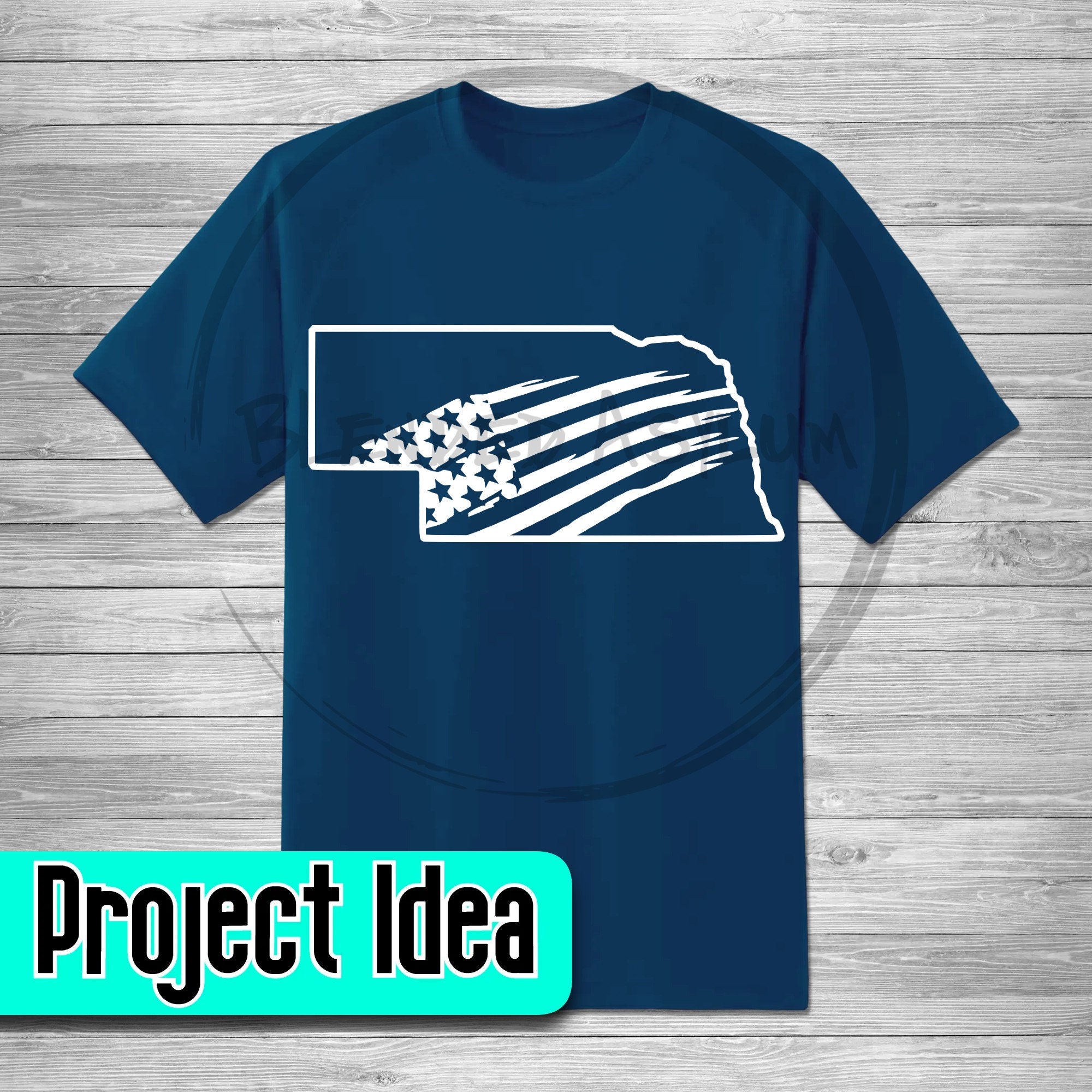 Nebraska American Flag SVG PNG JPG | American Flag Nebraska Svg ...