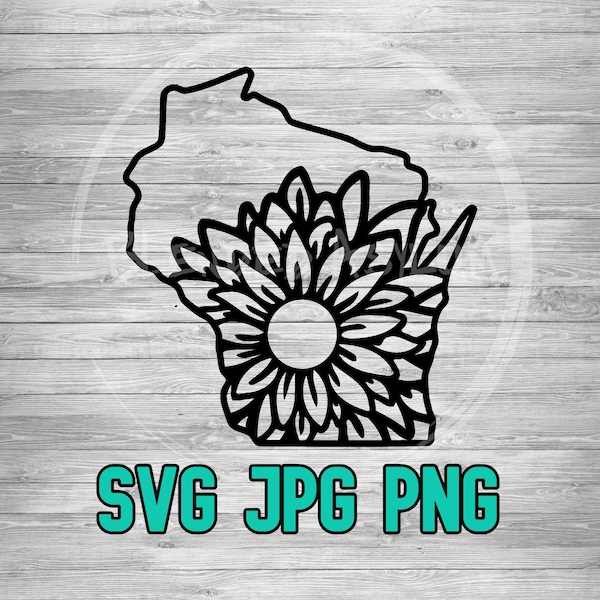 Wisconsin Svg - Etsy