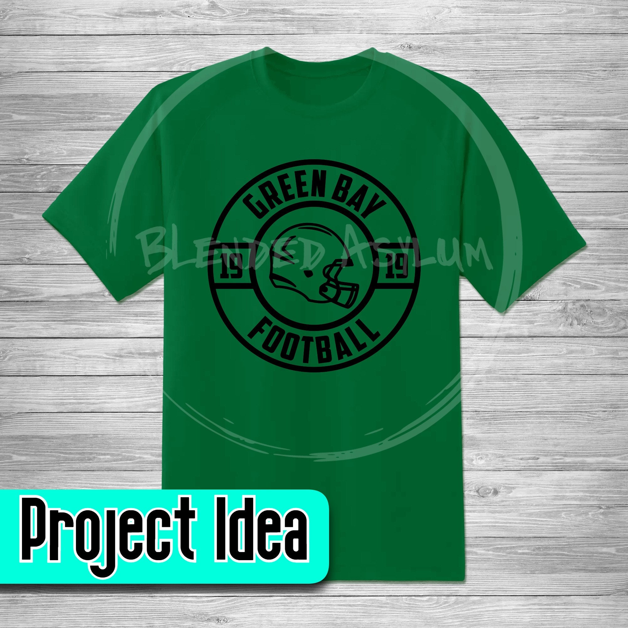 Football Founded Green Bay SVG PNG JPG | Football Green Bay Vector File ...