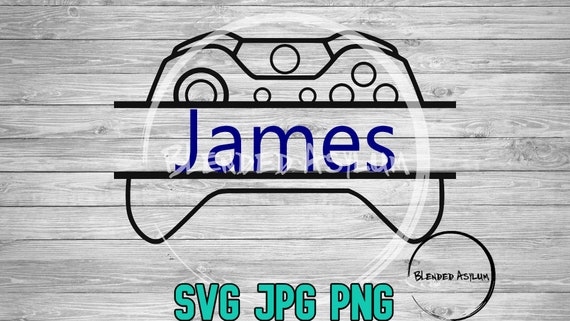 Gaming Controller SVG JPG PNG font Lettering Not Included | Etsy