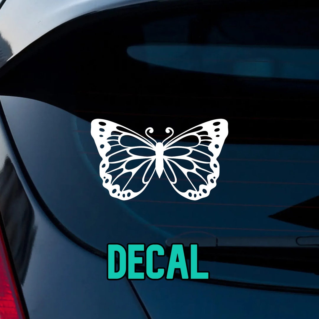 Butterfly 001 Decal Butterfly Design Decal Car Truck Decal - Etsy
