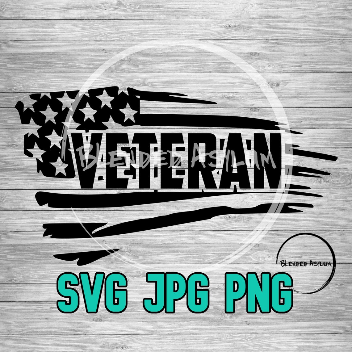 Veteran American Flag SVG PNG JPG | American Flag Marine Veteran ...
