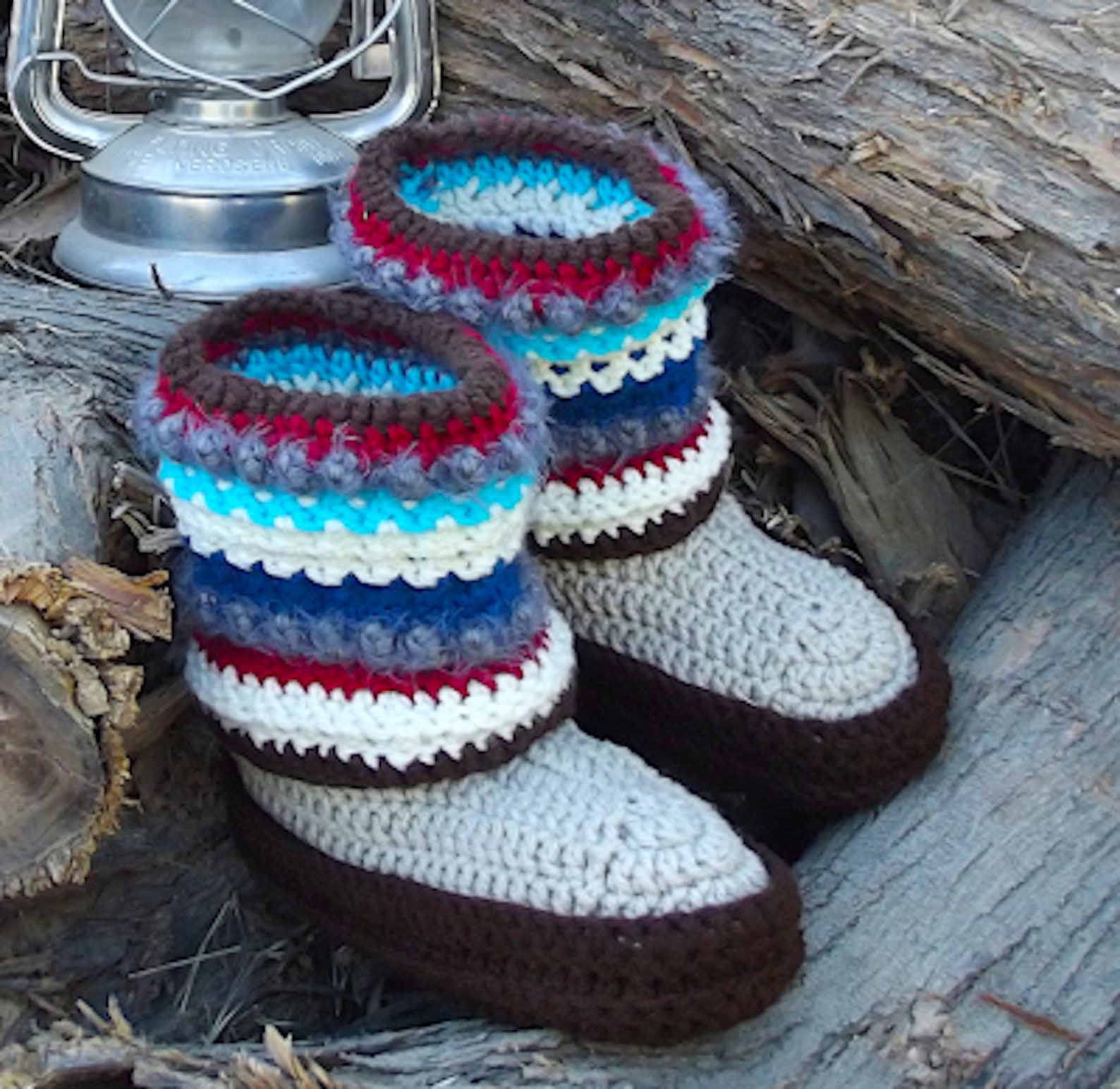 Mukluk Crochet Pattern Crochet Boots Slippers Mukluk Lugg - Etsy