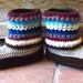 Mukluk Crochet Pattern, Crochet Boots Slippers, Mukluk Lugg Slipper ...