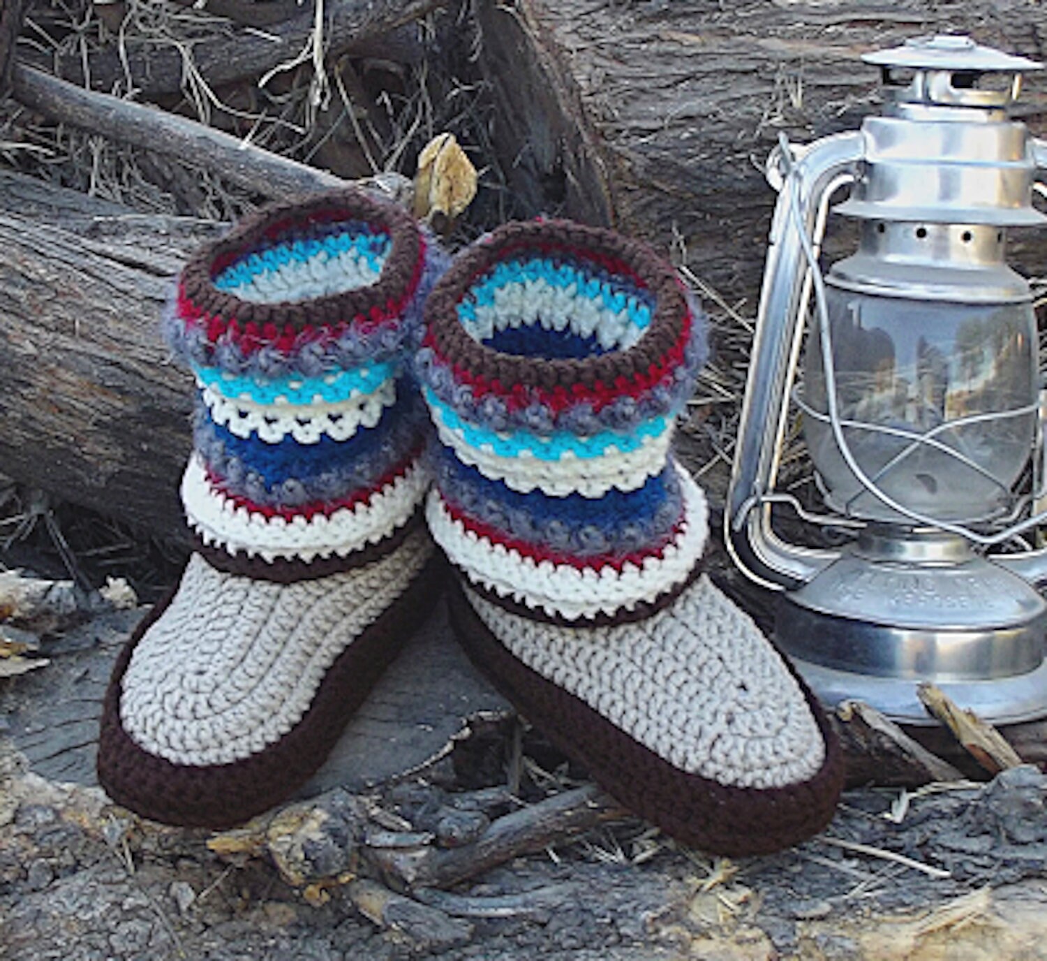Mukluk Crochet Pattern Crochet Boots Slippers Mukluk Lugg - Etsy