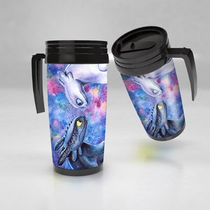 How to Train Your Dragon Clipart. Watercolor Digital Illustration Night ...