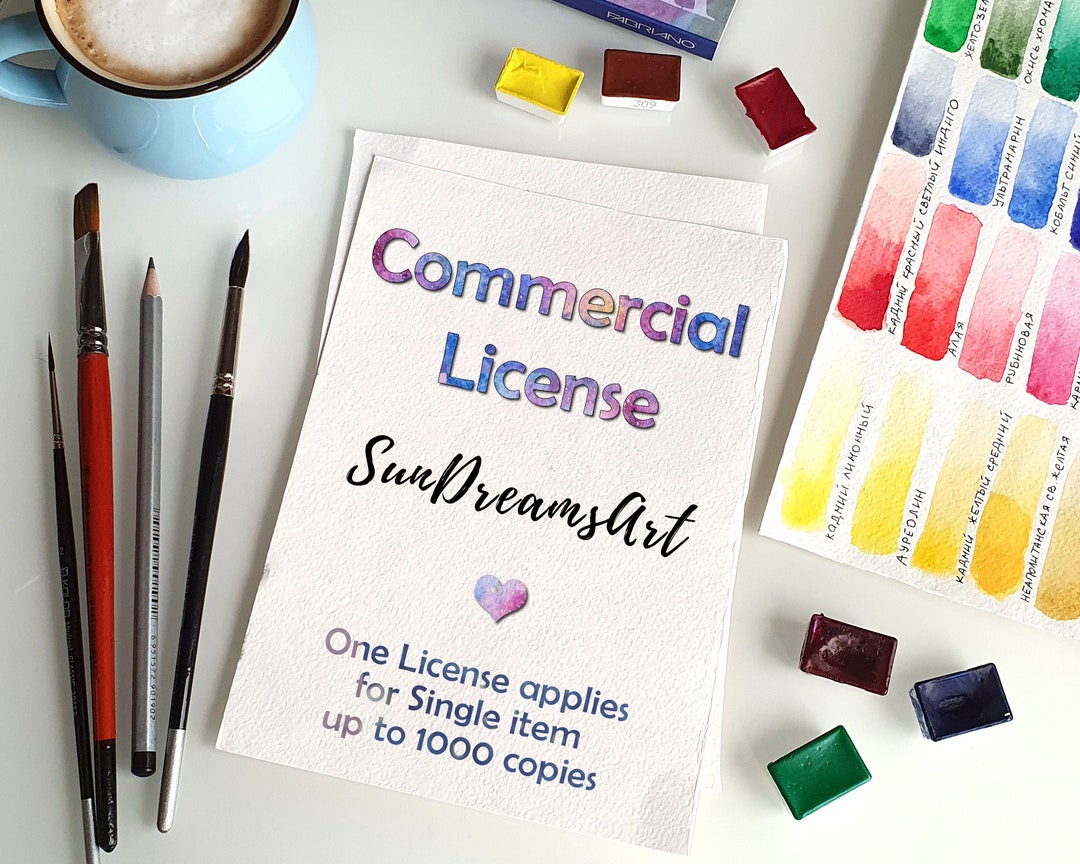 Single Commercial Extended License for One Listing - Etsy