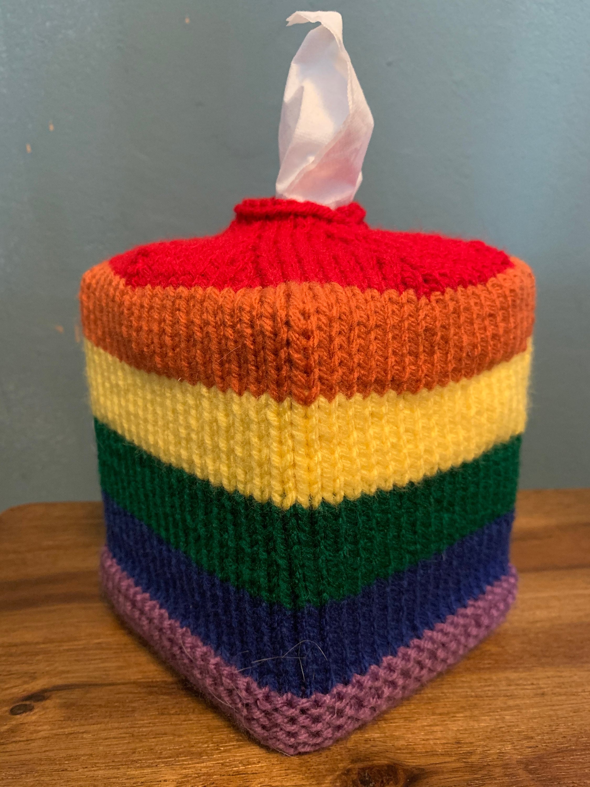 Pride Tissue Box Cover LGBTQ Pride Decoration Rainbox Tissue - Etsy