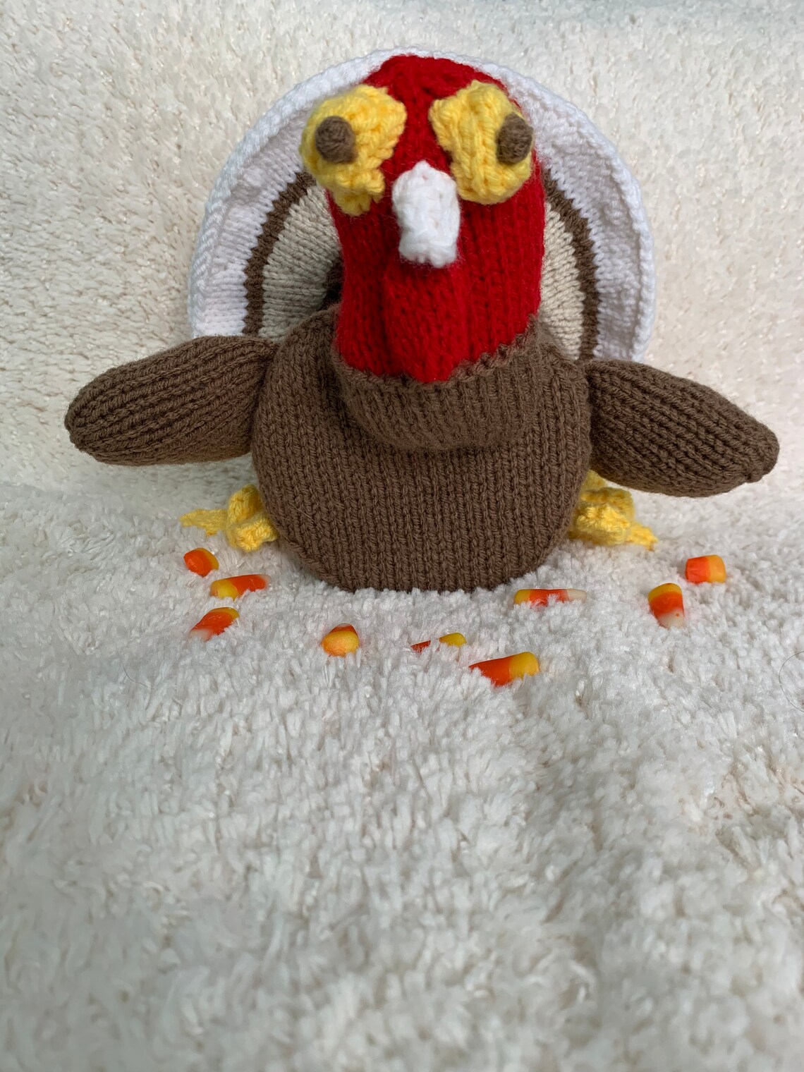 Knit Toilet Paper Roll Cover Thanksgiving Turkey Autumn - Etsy