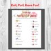Printable Knitting and Crochet Club Games Activities for Knitting and ...