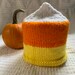 Knit Toilet Paper Roll Cover Candy Corn Halloween Decoration - Etsy