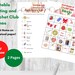 Printable Knitting and Crochet Club Games Activities for Knitting and ...