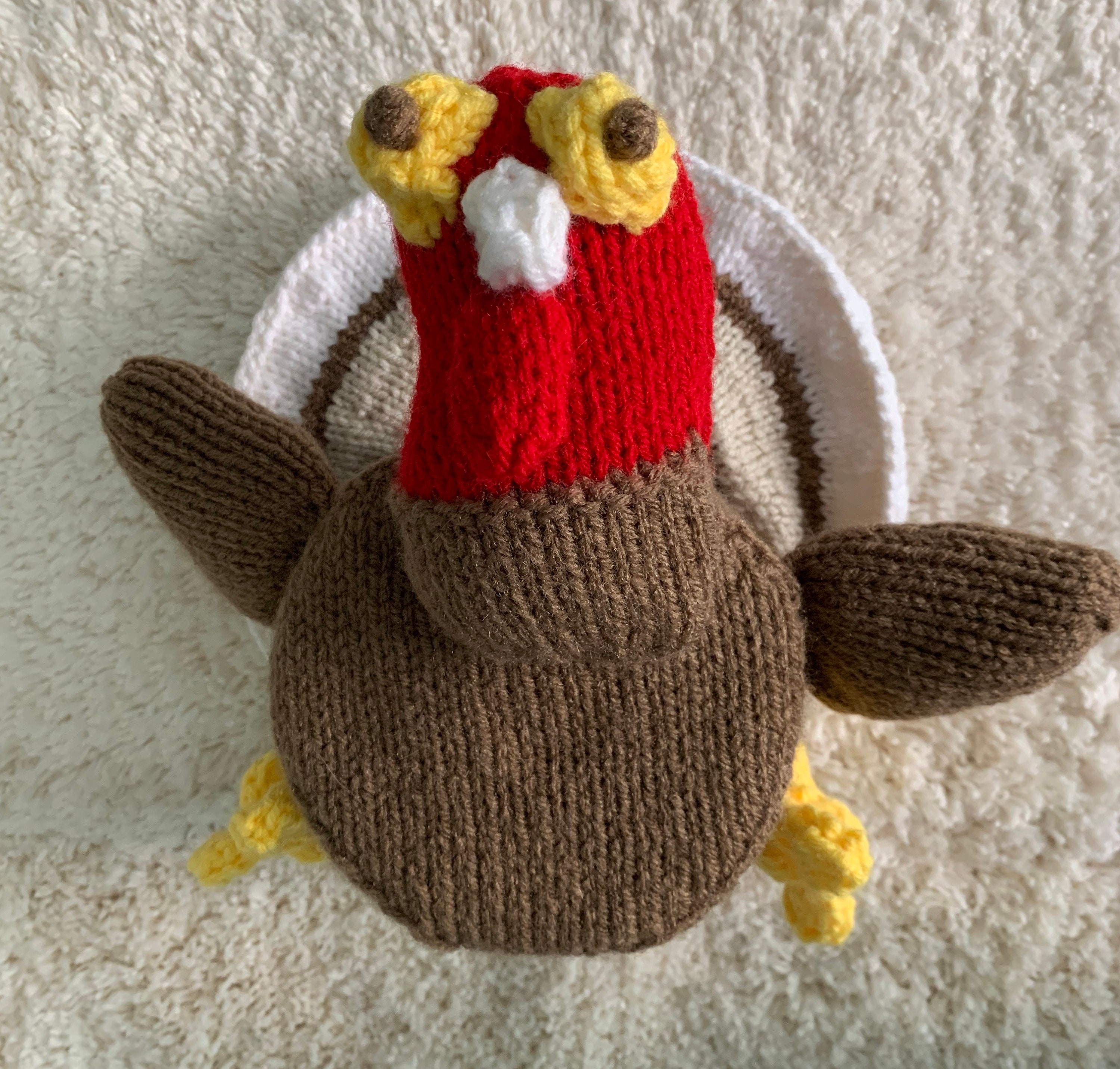 Knit Toilet Paper Roll Cover Thanksgiving Turkey Autumn - Etsy