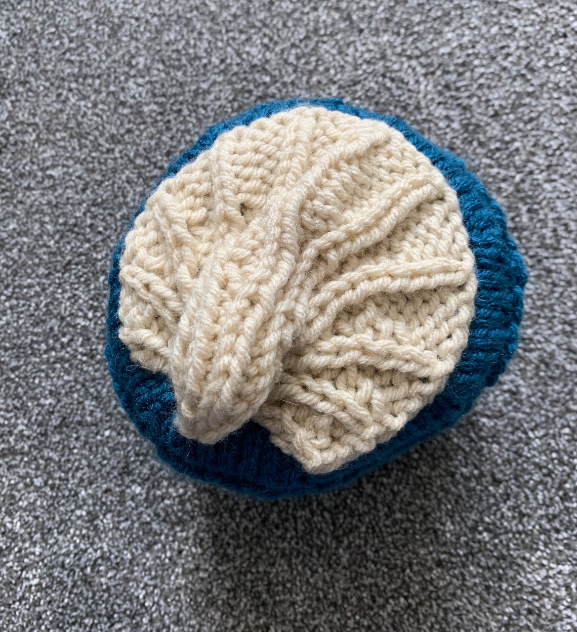 Knit Toilet Paper Roll Cover Seashell Wave Ocean Blue - Etsy