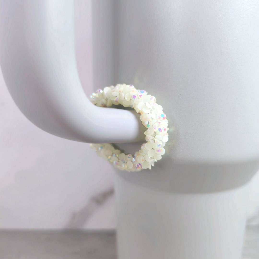 Cream Handle Stacker, Tumbler Handle Charms, Tumbler Accessories ...