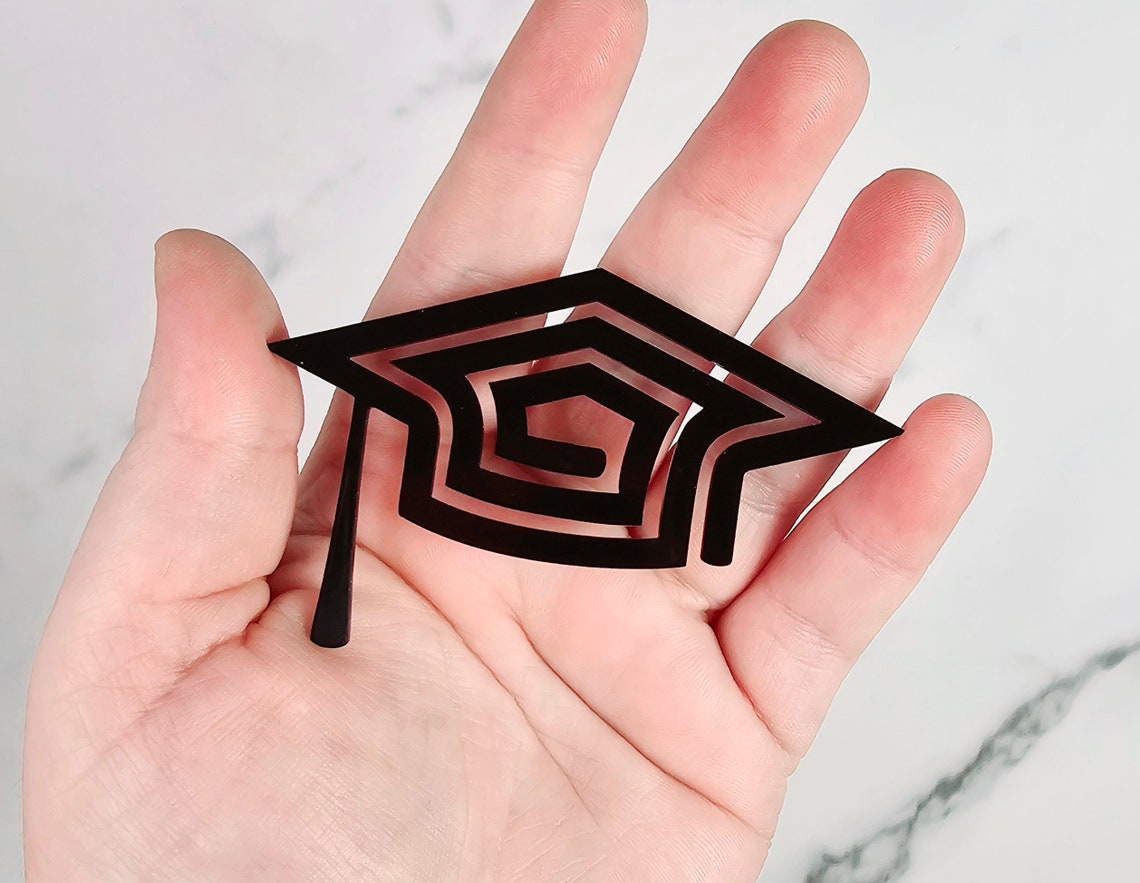 Graduation Cap Bookmark SVG, Graduation 2024 Bookmark, Graduation Party ...