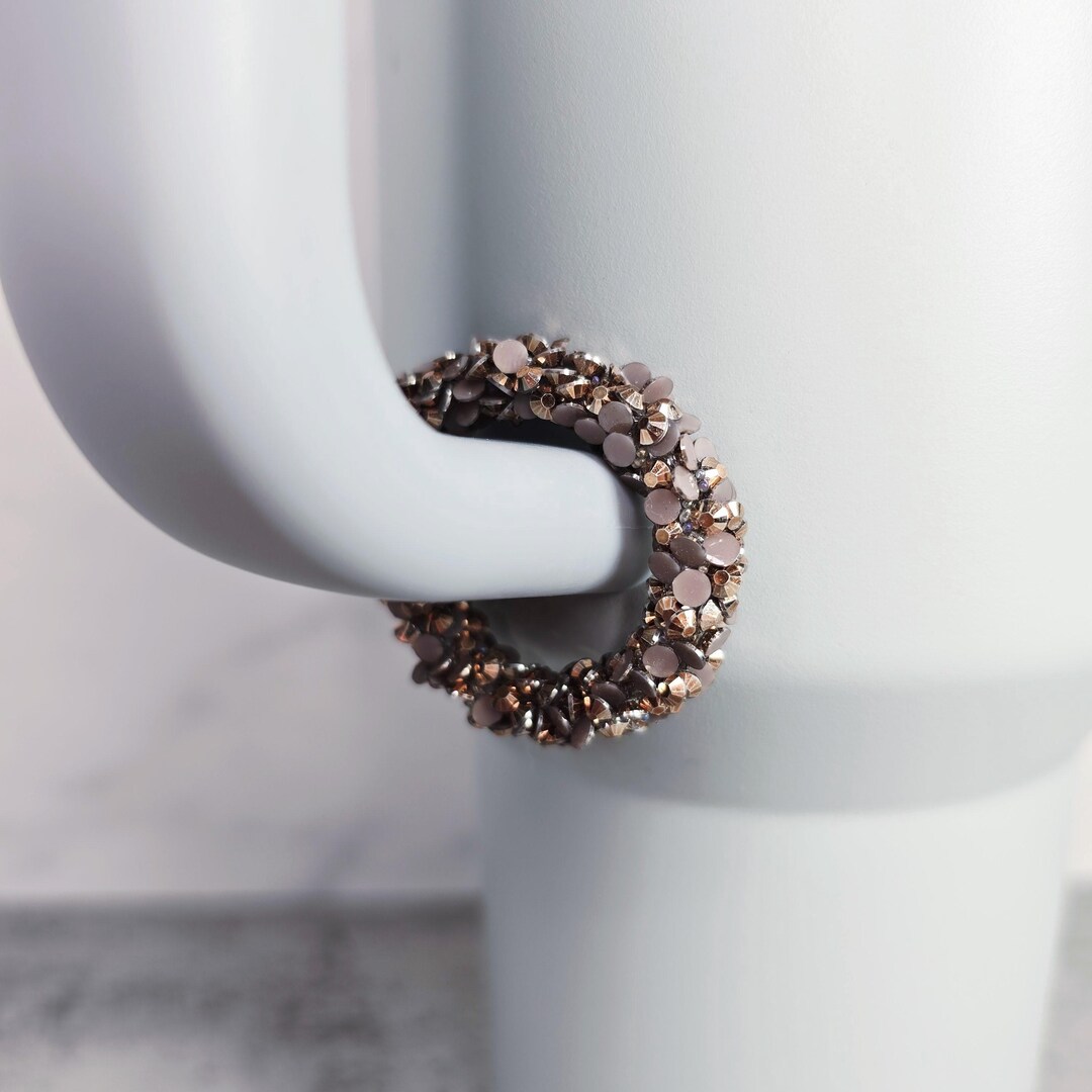 Brown Handle Stacker, Tumbler Handle Charms, Tumbler Accessories ...