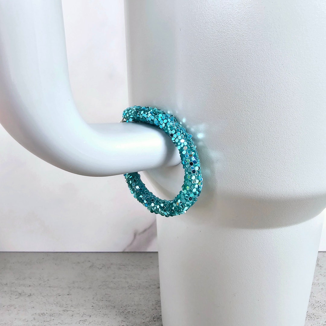 Teal Handle Stacker, Tumbler Handle Charms, Tumbler Accessories ...