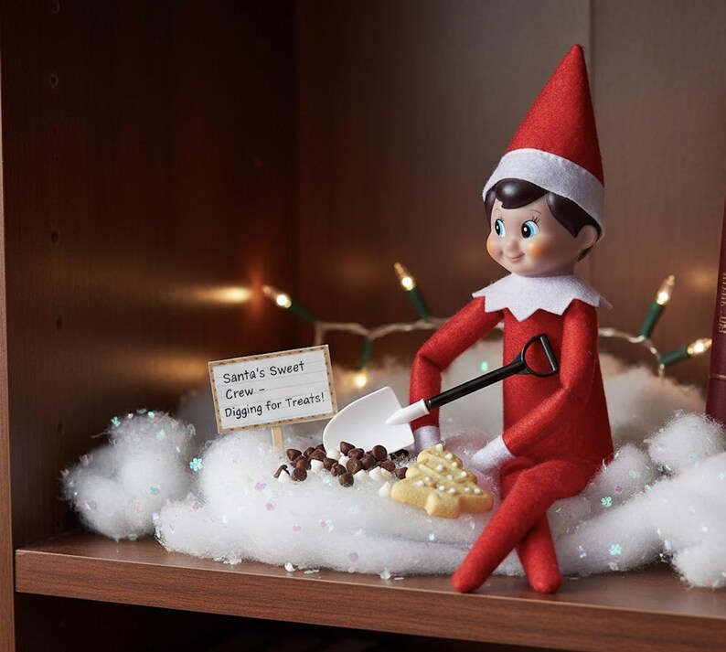Mini Snow Shovel Prop for Elf on the Shelf - Christmas Accessories - Etsy