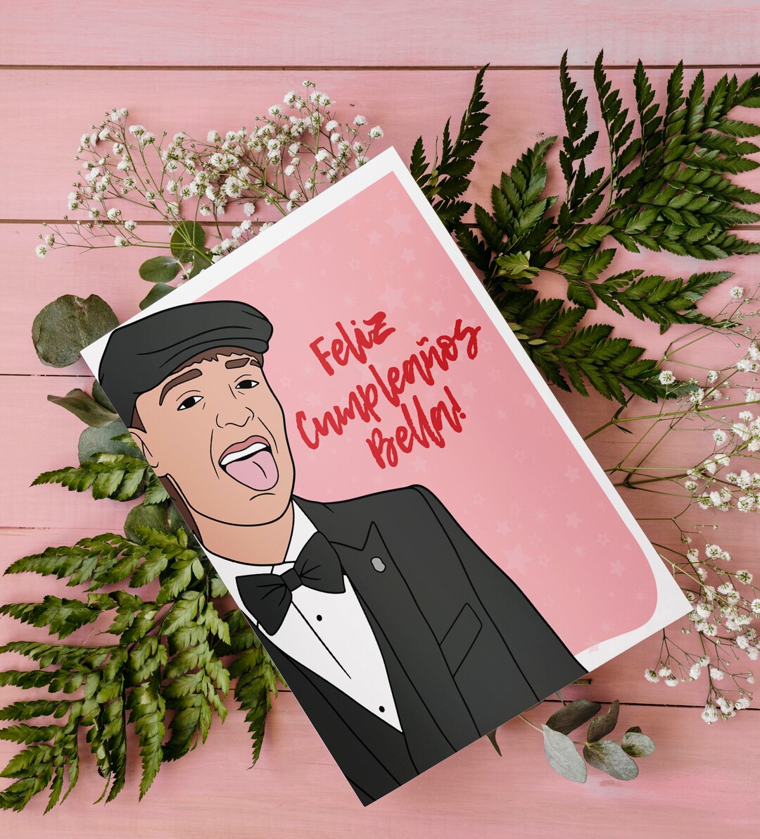 Peso Pluma Card / Feliz Cumpleanos Bella / Peso Pluma Printable Card ...