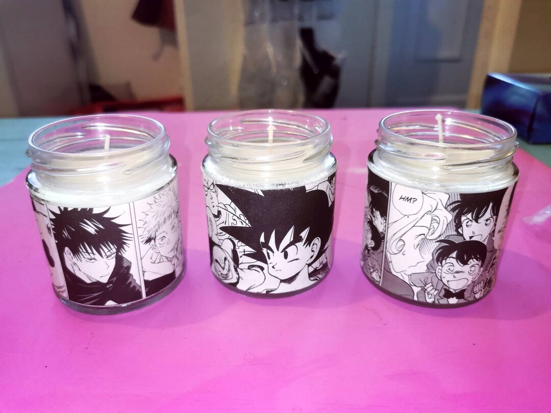 Manga Anime Soy Scented Candle - Etsy
