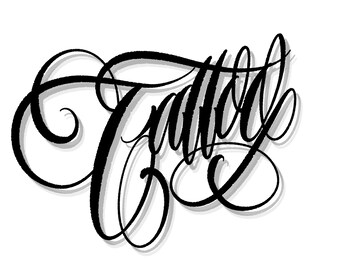 Calligraphy tattoo | Etsy