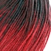 DE Dreadlocks Super Soft or SE Dreads, Ombre Black Red Synthetic ...
