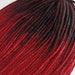 DE Dreadlocks Super Soft or SE Dreads, Ombre Black Red Synthetic ...
