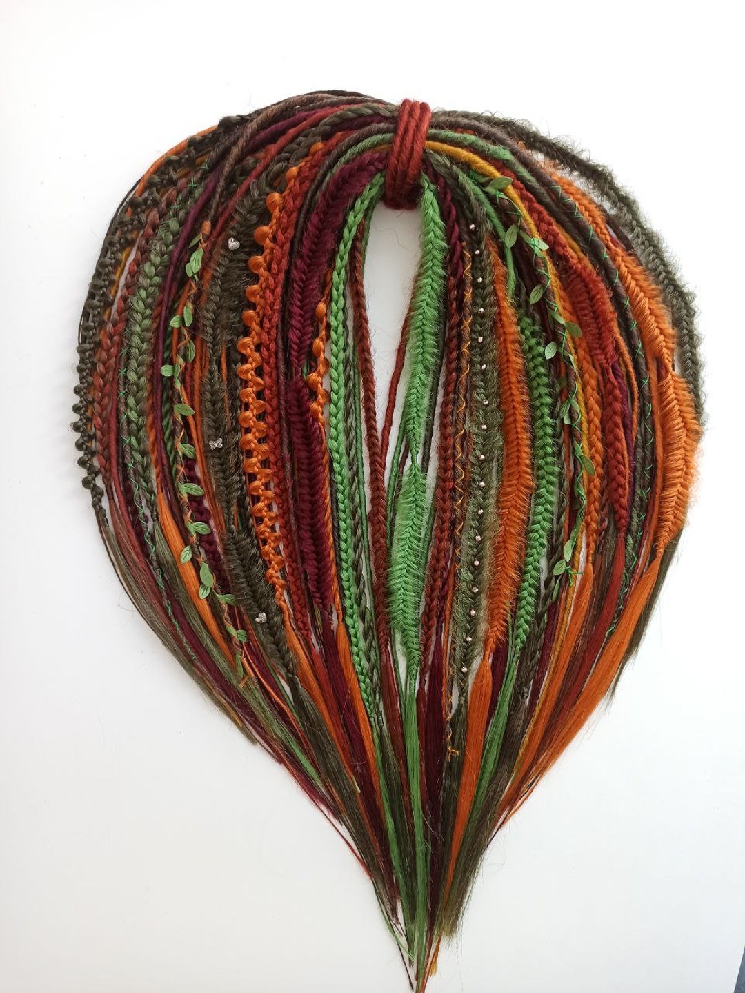 DE Dreads - Classical Smooth Dreadlocks Brown, Swamp, Ginger, Red Color ...